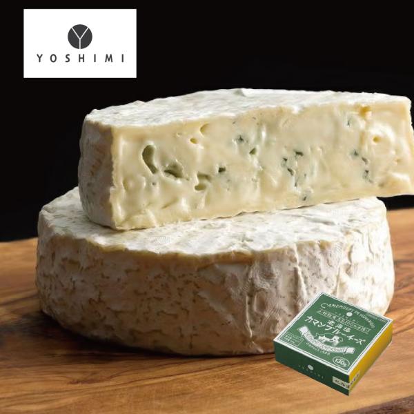 爆買商品説明北海道産生乳を使用した、白カビと青カビを組み合わせた贅沢な熟成チーズ。カマンベールのクリーミーなコクと、ブルーチーズの奥深い旨みを一度に楽しめる、YOSHIMIこだわりの一品です。4週間じっくり熟成させることで、まろやかさとコク...