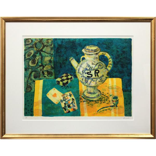 限定150部、E.A.版、自筆サイン画寸：45×62cm