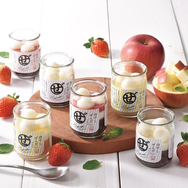 十勝産小豆や北海道産もち米粉など北海道産原料にこだわり、「餡×生クリーム×ジャム」を追究して、和と洋が融合する比率を調整しました。なめらかなクリームと香り豊かな小豆の冷やしぜんざいです。・商品名：末廣軒×なないろキッチン 北海道冷やしぜんざ...