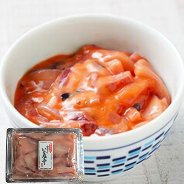 イカ塩辛は、日本の食文化において古くから愛され続けている発酵食品の一つです。低温熟成によりいかの鮮度を保ち食感の良さといかの旨味にこだわりました。[内容量]250グラム　[原産地]加工地:稚内市[賞味期限]商品に記載