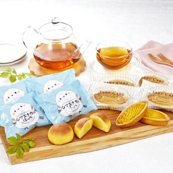 十勝トテッポ工房シマエナガのほっぺととうきびタルトセット ※メーカー直送品シマエナガのほっぺこどものほっぺの様なもちもちの生地で特製カスタードクリームを包みました。雪の妖精シマエナガをデザインしたかわいいパッケージのスイーツです。十勝とうき...