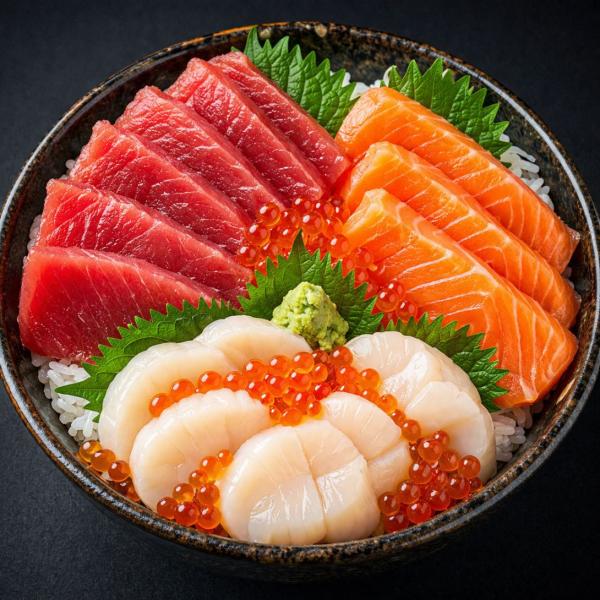 北海道めし海鮮セットA 海鮮丼お刺身手巻き寿司●ホタテ貝柱 玉冷 300ｇ　正規品　オホーツク 宗谷産カゴの中で育てられた運動量の少ない帆立と比べると、元気に動き回るため繊維1本1本が太く身の締りが良く甘みが増しプリプリで細かい食感が地域の...
