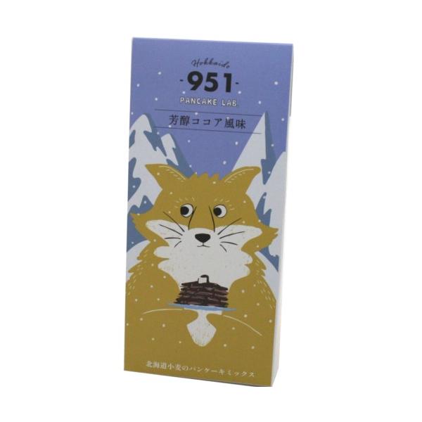 北海道産小麦100％のふわもちパンケーキ♪北海道産小麦にこだわりすぎた、ふわもち食感をぜひ楽しんでみてください♪■原材料名：小麦粉（北海道産）、砂糖、ココアパウダー、バターミルクパウダー、コーンスターチ、塩、バニラビーンズ/膨張剤、増粘剤（...