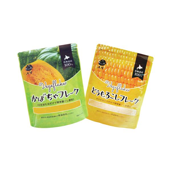 北海道の大自然の中で育った自然食品をそのまま無添加・無着色のまま製造しました。健康・栄養面でも生野菜と何も変わらない成分を持ち、調理もかんたん、便利な食品です。 離乳食から老人食まで幅広くお使いいただけ料理・おやつ・飲料等　使い方次第でなん...