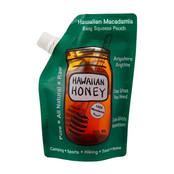 ハワイアンマカダミアハニーマカダミアナッツの花の蜜から採取されたマカダミアハニー。エッジの効いた味で黒糖や糖蜜のような風味で、独特な濃厚さと甘いリッチな味わいが特徴です。プレーンヨーグルトやアサイーにかけたり、スムージー・グラノーラ・フルー...