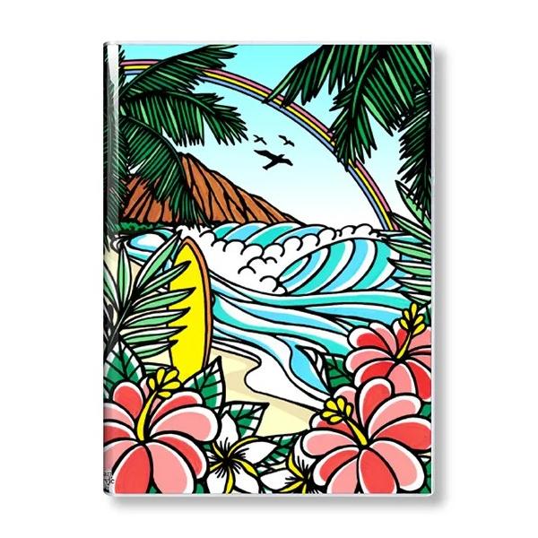 スケジュールはスマホで管理という人も、いつでもハワイ気分を感じられるノートです！TAMOのカバーデザインがリバーシブル仕様なので気分に応じてデザインを変えることが出来ます。・サイズ：W136×H187×D9（mm）・ページ数：オールカラー1...