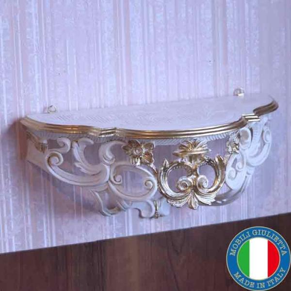 【寸　法】　Ｗ40 × Ｄ17.5 × Ｈ17 cm【重　量】　1kg【仕　様】　アンティーク加工の強い製品となります。塗装が剥がれている箇所は古びた風合いを出すためのものです。【材　質】　MDF【カラー】　アイボリー/ ゴールド※ご使用モ...