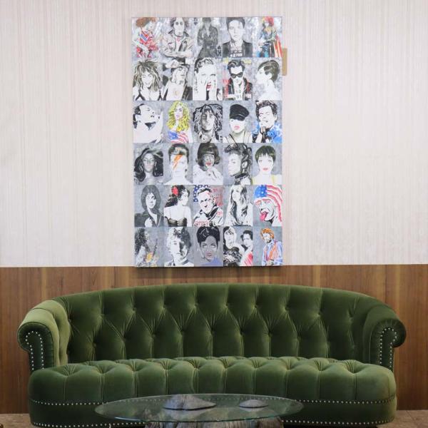 Pelli Milou(ペリー・ミルー)アメリカを代表とするポップアーティストとして知られています鮮やかで大胆な色使いは高い評価を得ていますポップカルチャーと現代アートを融合させた彼の作品は、世界的なアイコンやアメリカンカルチャー・セレブリ...