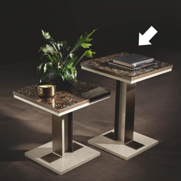 ※商品画像に含まれます備品等は含まれておりません。※ご使用モニターの発色具合により実際のものと色が異なる場合がございます。【寸　法】　Ｗ 55 × Ｄ 55 × Ｈ 66 cm【材　質】　ミラー　MDF　化粧合板　天然木【仕　様】　ノックダ...