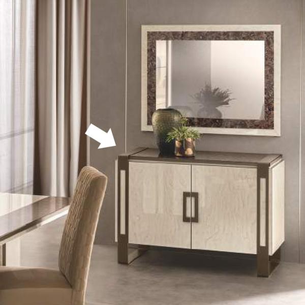 ◆イタリア・アレドクラシック社【POESIA ポエジア 】シリーズ。コンテンポラリースタイルを基調とし、リッチでスタイリッシュにトータルコーディネートができる家具となります。※商品画像に含まれます備品等は含まれておりません。※ご使用モニター...