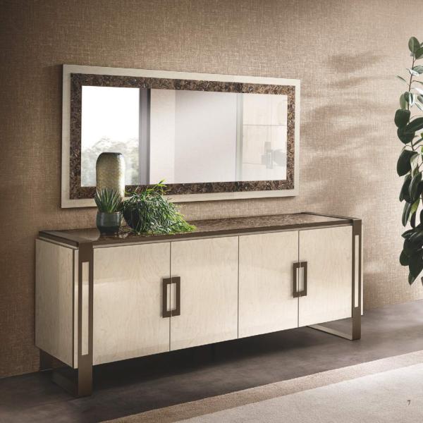 ◆イタリア・アレドクラシック社【POESIA ポエジア 】シリーズ。コンテンポラリースタイルを基調とし、リッチでスタイリッシュにトータルコーディネートができる家具となります。※商品画像に含まれます備品等は含まれておりません。※ご使用モニター...