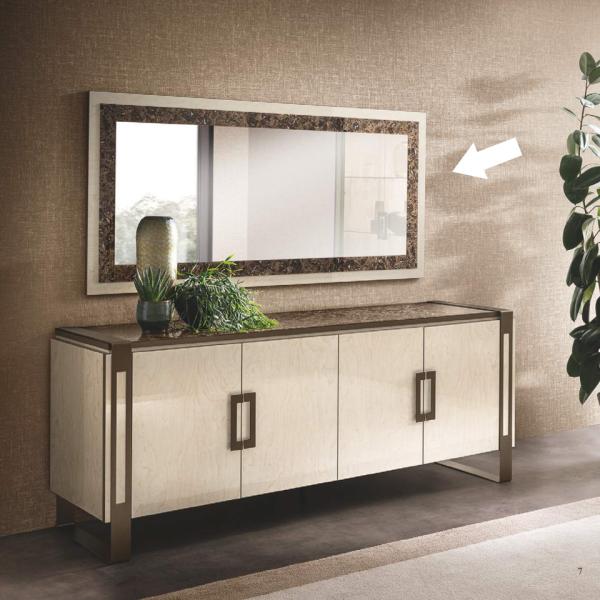 ※商品画像に含まれます備品等は含まれておりません。※ご使用モニターの発色具合により実際のものと色が異なる場合がございます。【寸　法】　W 185 × D 3 × H 85 cm【材　質】　MDF　天然木【製造国】　イタリア　【配　送】　配送...