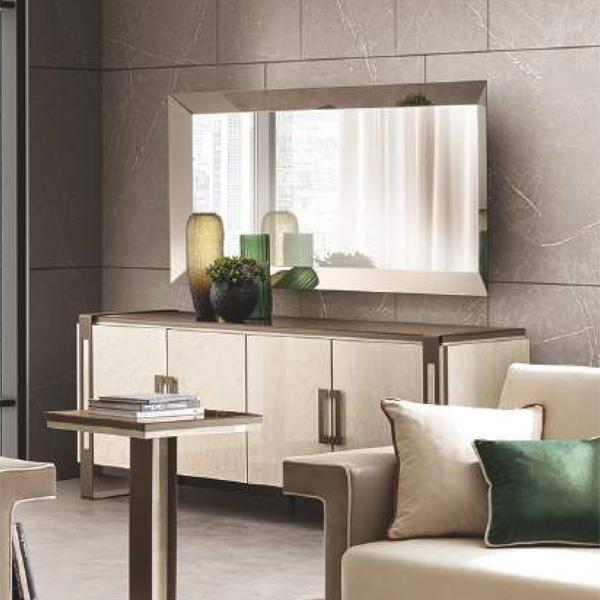 ※商品画像に含まれます備品等は含まれておりません。※ご使用モニターの発色具合により実際のものと色が異なる場合がございます。【寸　法】　W 187 × D 7 × H 87 cm【材　質】　MDF　天然木【製造国】　イタリア　【配　送】　配送...