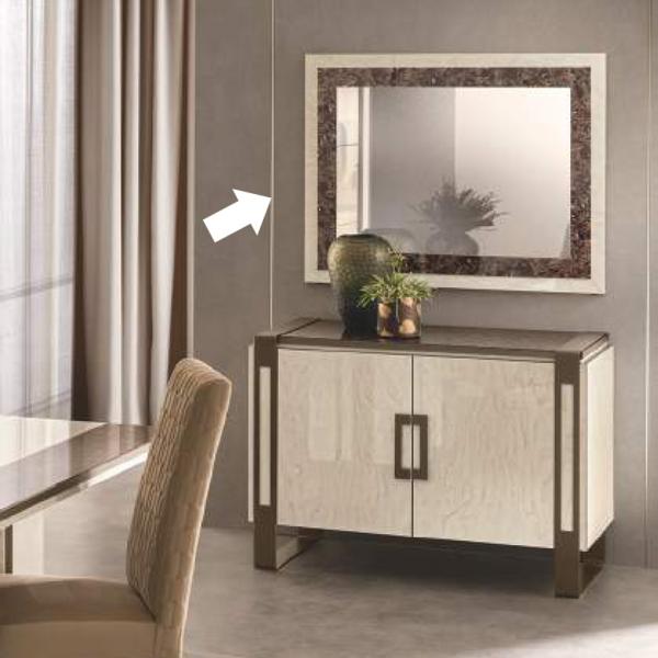 ※商品画像に含まれます備品等は含まれておりません。※ご使用モニターの発色具合により実際のものと色が異なる場合がございます。【寸　法】　W 110 × D 3 × H 85 cm【材　質】　MDF　天然木【製造国】　イタリア　【配　送】　配送...