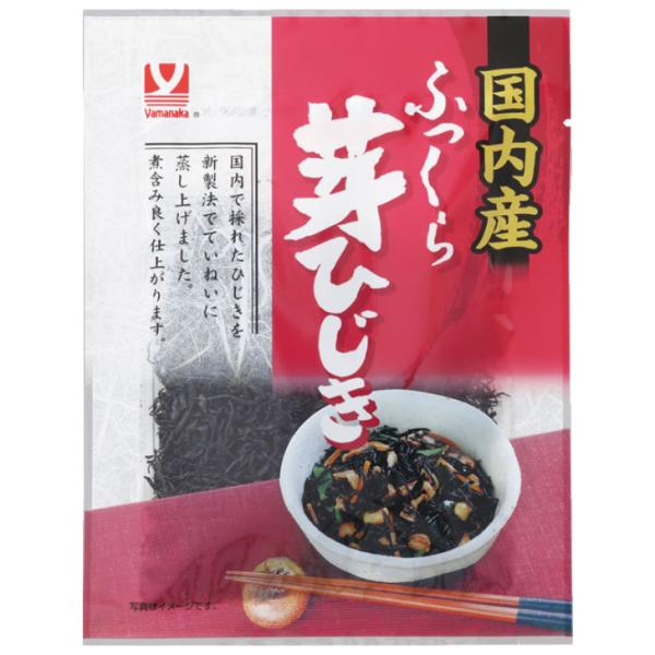 独自の真空蒸煮製法でおいしさを追求ひじきを少量ずつ真空状態になった釜の中で蒸すことで蒸しむらがなく、繊維にダメージを与えることもなく短時間で蒸し上げることができます。水戻し倍率は10倍以上、さらに均一にふっくら煮上がっていることにより煮含み...