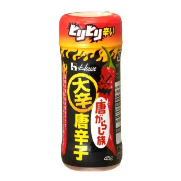 辛味の強い唐がらしです。地球に優しいバイオマスプラスチックを一部使用した環境配慮ボトルを使用しています。賞味期間：製造より2年1ヵ月原材料：唐がらし