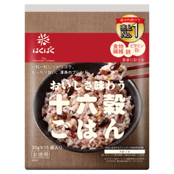香りや食感の個性調和する味わいをひとつひとつ確かめながら選んだ十六種類の穀物。さまざまな環境で栄養をたっぷり蓄えてきた一粒一粒は、栄養多彩。偏りがちな食生活の栄養バランスを整えながらいつものごはんに味わう楽しさと充実感を与えてくれます。賞味...