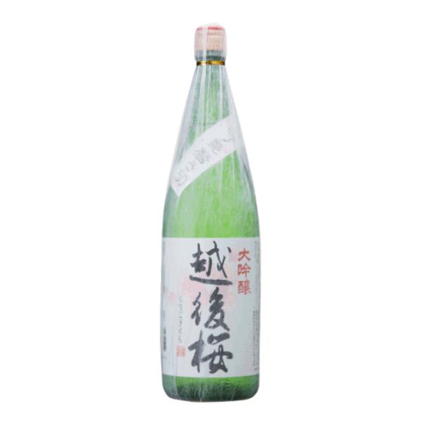 酒どころ新潟県にある越後桜酒造の蔵名を冠する自慢の逸品です。丁寧に醸し得た華やかな香りとスッキリとした味わいが特徴です。味わいの特徴：やや辛口アルコール度：15