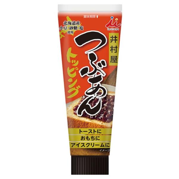 北海道産の小豆・砂糖・塩使用パンやお菓子にトッピングしやすく使いやすいチューブタイプのつぶあんです。賞味期間：製造より１年原材料名：砂糖（国内製造）、小豆、水あめ、寒天、食塩特定原材料：該当なし特定原材料に準ずるもの：該当なし