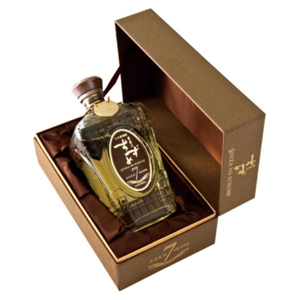 一定の温度と湿度を保つ旧国鉄のトンネル貯蔵庫にて７年間バーボン樽でじっくり熟成させた麦焼酎。非常にまろやかで香ばしい余韻までしっかり楽しめる仕上がりです。時間が生んだ美味しさとかつての銀座を照らしたガス灯がモチーフのオリジナルボトルとともに...