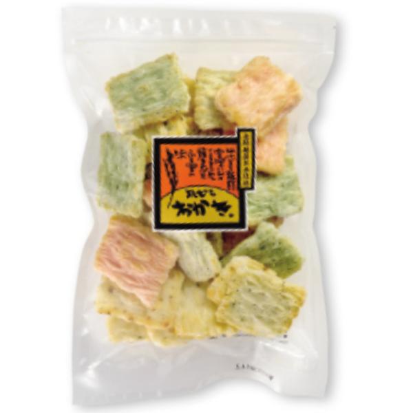 あっさり素焼きのおかきです。５種類の味がアソートされた彩り豊かな油を一切使用していない素焼きのおかきです。お米本来の味と素材の素朴な味わいのおかきは、割ってご飯の上にのせお茶漬けにしてもおいしいです。賞味期間：製造より150日原材料：水稲も...