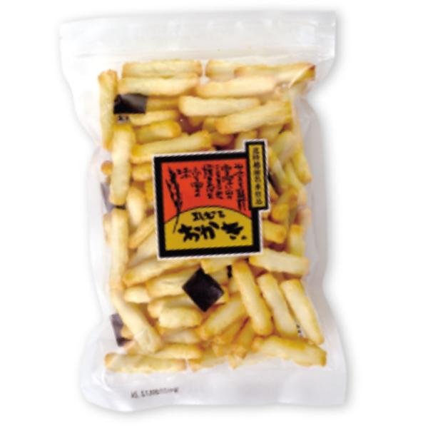 直火で焼いたサラダ味のおかきサクっと軽い食感の揚げた昆布がミックスされた塩味おかきです。賞味期間：製造より120日原材料：水稲もち米（福井県産100％）、植物油、食塩、昆布、たん白加水分解物、酵母エキス、デキストリン、香辛料、調味料（アミノ...