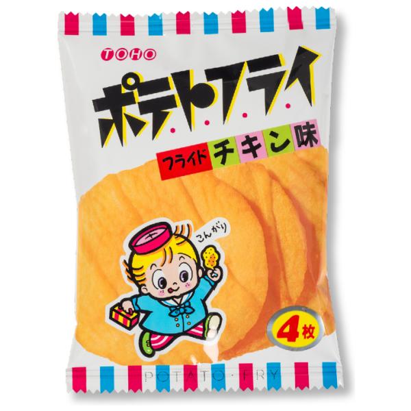 人気NO.1の超ロングセラー商品揚げたてのチキンの香りにスパイシーなガーリックとジンジャーを加えた本格派。賞味期間：製造より180日原材料：小麦粉（国内製造）、植物油脂、砂糖、馬鈴薯（遺伝子組み換えでない）、コーンスターチ（分別生産流通管理...