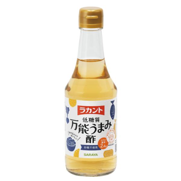 砂糖不使用、低糖質なのに本格派。かけるだけで味が決まる。カロリーゼロの自然派甘味料「ラカント」使用でカロリー52%オフのヘルシーな調味酢です。＊ロカボ糖質2.4g（日本食品標準成分表2015年版（七訂）甘酢との比較）監修には7年連続三ツ星を...