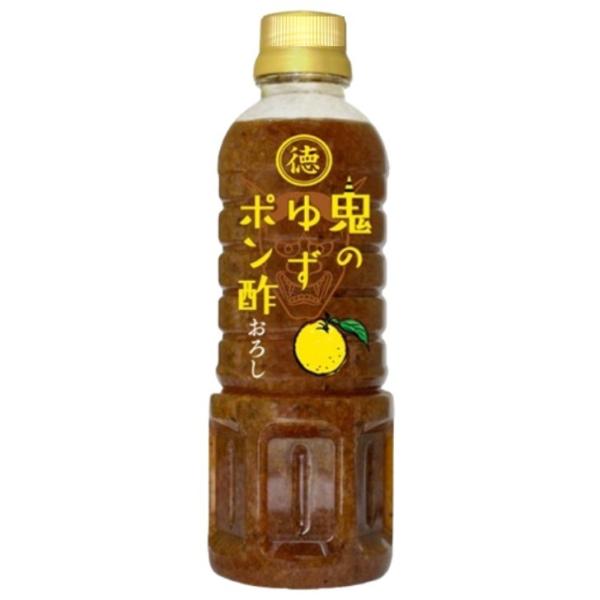 鬼のゆず（四国産ゆず丸ごと搾り）鬼のおろし（国産大根おろし）鬼のだし（北海道産真昆布の粗刻み）で具材たっぷりに仕上げたゆずポン酢です。賞味期間：製造より6カ月原材料：しょうゆ(国内製造)、ゆず、醸造酢、大根、砂糖、食塩、かつお節エキス、昆布...