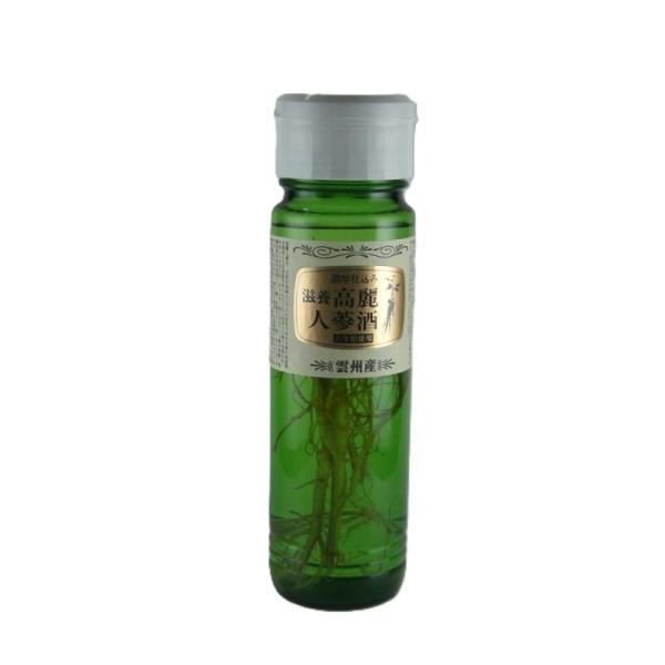 品目:薬味酒(リキュール)容量:720ml　度数アルコール分35％原材料:高麗人参(島根県産),スピリッツ,糖類保存方法冷暗所で。常温保存可。開封後はお早めにお飲み下さい。●大根島(島根県松江市)で収穫された高級品質六年根。●収穫したばかり...