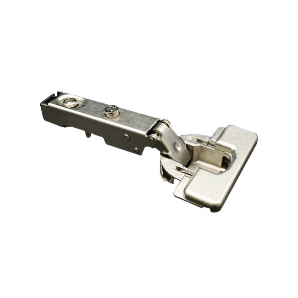 2010年11月　製造中止品玄関収納用丁番の扉側です。2005年8月よりこの仕様ですが1999年8月以降2005年8月迄製造の玄関収納であれば扉1枚分、全部ご交換いただければそのまま使えます。