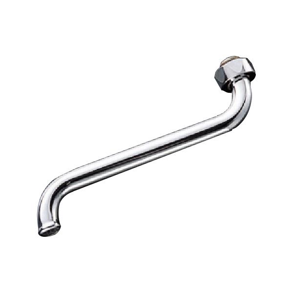 水栓金具用の取替えパーツです。T32AR13型用/スパウト長さ：220mm使用対象製品品番：T32AR13、(T33BSL13)、(T33BML13)パック包装品(包装寸法：幅90×奥行30×高さ350mm)※(　)は旧形品です。