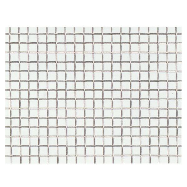 縦線と横線が一定の間隔を保ち、1本ずつ相互に交わっている織り方です【ステンレス】【金網】【梱包内容】ステンレス平織金網ロール※若干の切断誤差があります。