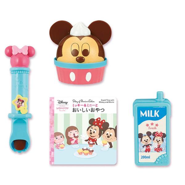 「商品情報」おやつ遊びができるセットが初登場!ミッキーモチーフのかわいいケーキと、振るとシャカシャカ音がなるミルクで、女の子も男の子もおやつ遊びを楽しめます。ミッキーとミニーが登場する絵本付き。セット内容:・カップケーキ本体:1 ・フォーク...