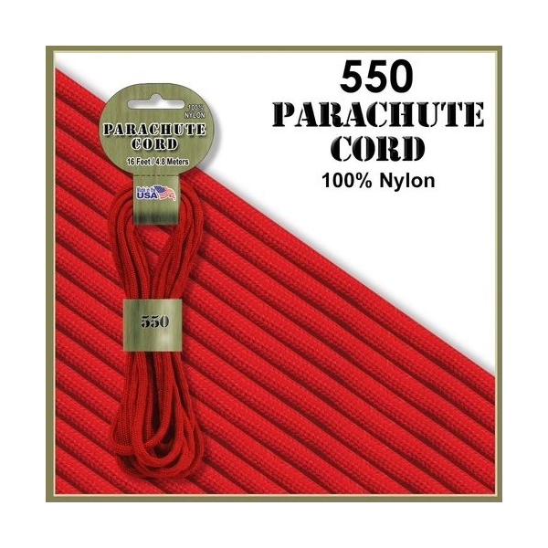 1917年創業の老舗ロープメーカー アメリカ Pepperell 社製550 Parachute Cord耐荷重量：約250Kg （550ポンド）ナイロン製 100% 中芯7本入太さ：約 4.5mm - 5.0mmMil-spec stan...