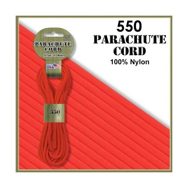 1917年創業の老舗ロープメーカー アメリカ Pepperell 社製550 Parachute Cord耐荷重量：約250Kg （550ポンド）ナイロン製 100% 中芯7本入太さ：約 4.5mm - 5.0mmMil-spec stan...