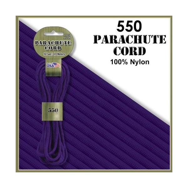 1917年創業の老舗ロープメーカー アメリカ Pepperell 社製550 Parachute Cord耐荷重量：約250Kg （550ポンド）ナイロン製 100% 中芯7本入太さ：約 4.5mm - 5.0mmMil-spec stan...