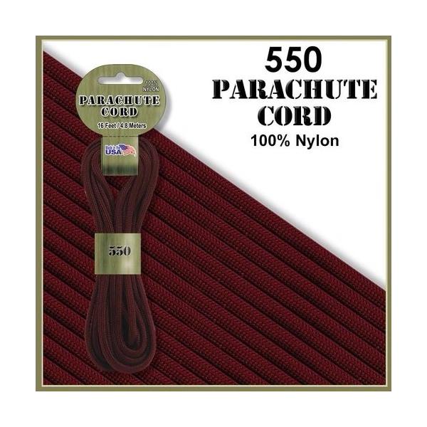 1917年創業の老舗ロープメーカー アメリカ Pepperell 社製550 Parachute Cord耐荷重量：約250Kg （550ポンド）ナイロン製 100% 中芯7本入太さ：約 4.5mm - 5.0mmMil-spec stan...