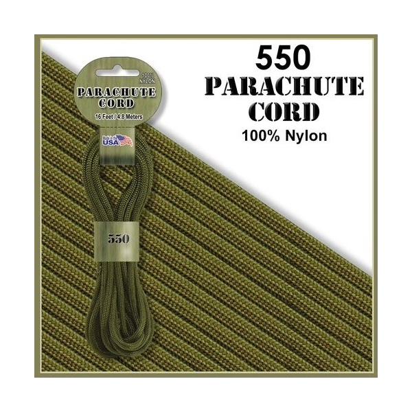 1917年創業の老舗ロープメーカー アメリカ Pepperell 社製550 Parachute Cord耐荷重量：約250Kg （550ポンド）ナイロン製 100% 中芯7本入太さ：約 4.5mm - 5.0mmMil-spec stan...