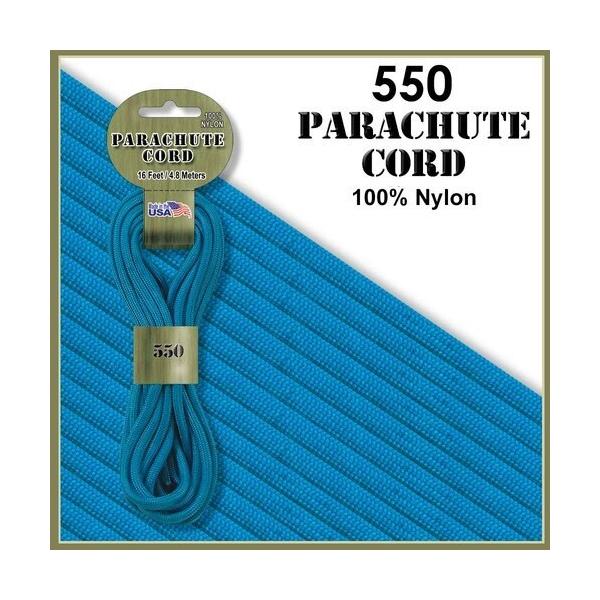 1917年創業の老舗ロープメーカー アメリカ Pepperell 社製550 Parachute Cord耐荷重量：約250Kg （550ポンド）ナイロン製 100% 中芯7本入太さ：約 4.5mm - 5.0mmMil-spec stan...