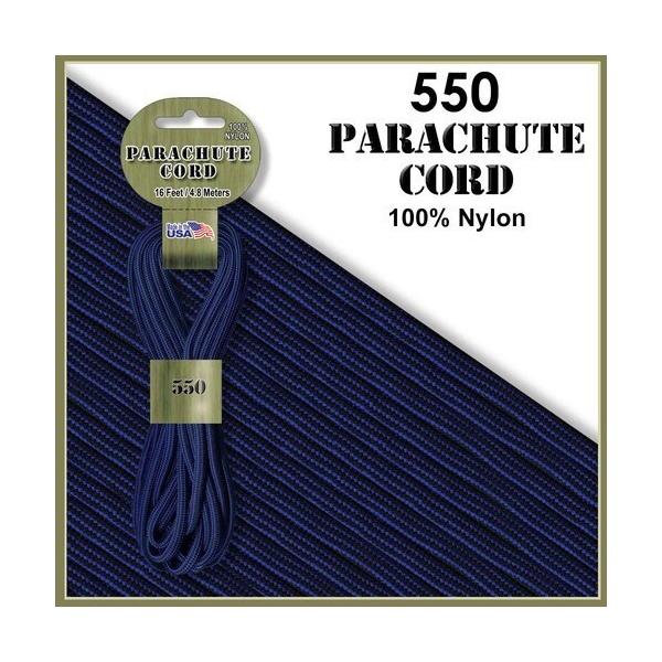 1917年創業の老舗ロープメーカー アメリカ Pepperell 社製550 Parachute Cord耐荷重量：約250Kg （550ポンド）ナイロン製 100% 中芯7本入太さ：約 4.5mm - 5.0mmMil-spec stan...