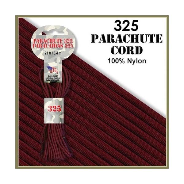 1917年創業の老舗ロープメーカー アメリカ Pepperell 社製325 Parachute Cord耐荷重量：約148Kg （325ポンド）ナイロン製 100% 中芯3本入太さ：約 2.5mm - 3.0mmMil-spec stan...
