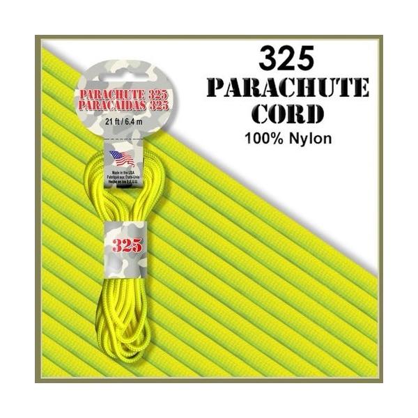 1917年創業の老舗ロープメーカー アメリカ Pepperell 社製325 Parachute Cord耐荷重量：約148Kg （325ポンド）ナイロン製 100% 中芯3本入太さ：約 2.5mm - 3.0mmMil-spec stan...