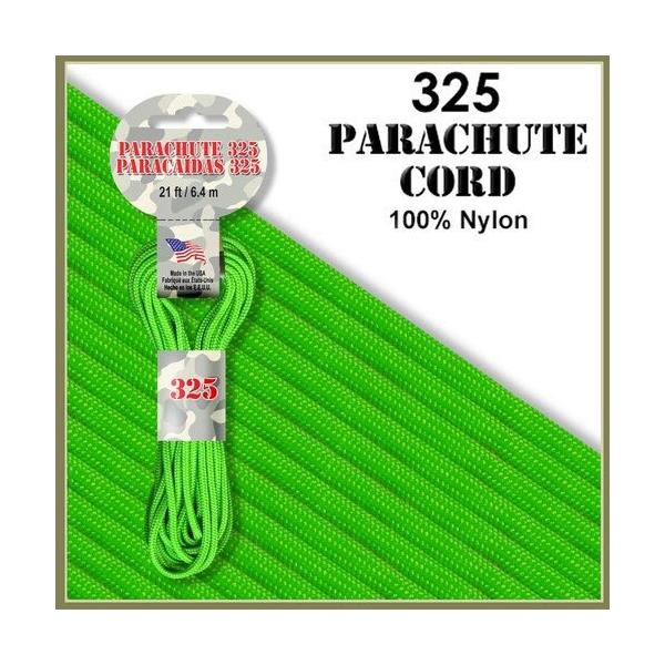 1917年創業の老舗ロープメーカー アメリカ Pepperell 社製325 Parachute Cord耐荷重量：約148Kg （325ポンド）ナイロン製 100% 中芯3本入太さ：約 2.5mm - 3.0mmMil-spec stan...