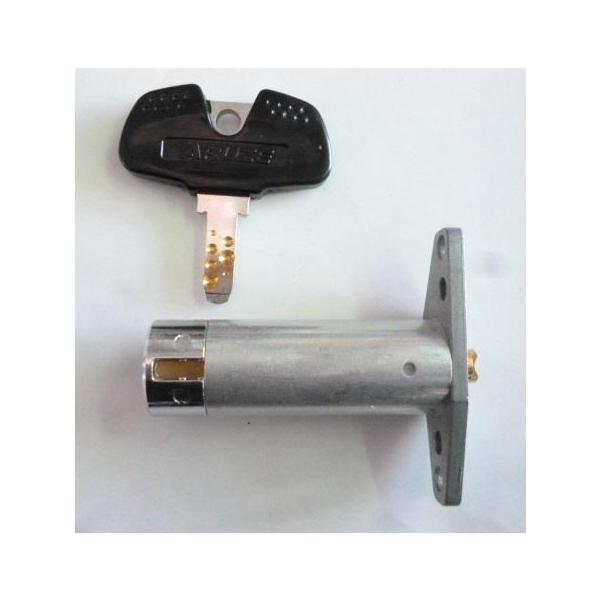 【パチスロ実機のシリンダー】メーカー：アルゼ系鍵番号：AS9 (カム無し/長さ：55mm)「ご注意」シリンダーに、テープ跡や機種名等のメモが書いてある事も御座います。取り付けは、ビス２本で簡単に作業が出来ます。対応機種の一例【対応機種は不明...