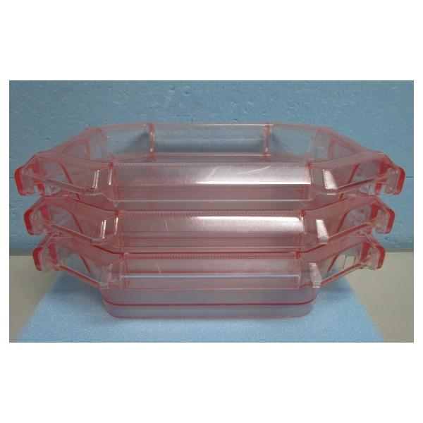 【家スロ用のドル箱】中古＄箱/薄いピンク色：3個セットです。Just BOX/1000pcs用保管状況によっては、色あせやキズ・汚れの有る事も御座います。端数ポイントを商品交換に如何ですか？文字数制限がある為、以降はパソコンでご覧になってい...