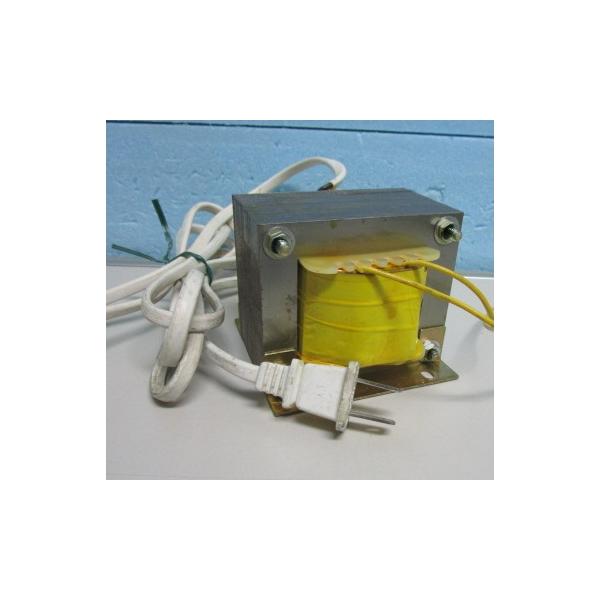 【特売：トランス/変圧器】100V=24V 120VA=5A (中古品)100V側：コンセント付き24V側は、配線を切ってあります。      【通電チェック済み】文字数制限がある為、以降はパソコンでご覧になっていただきますようにお願いいた...