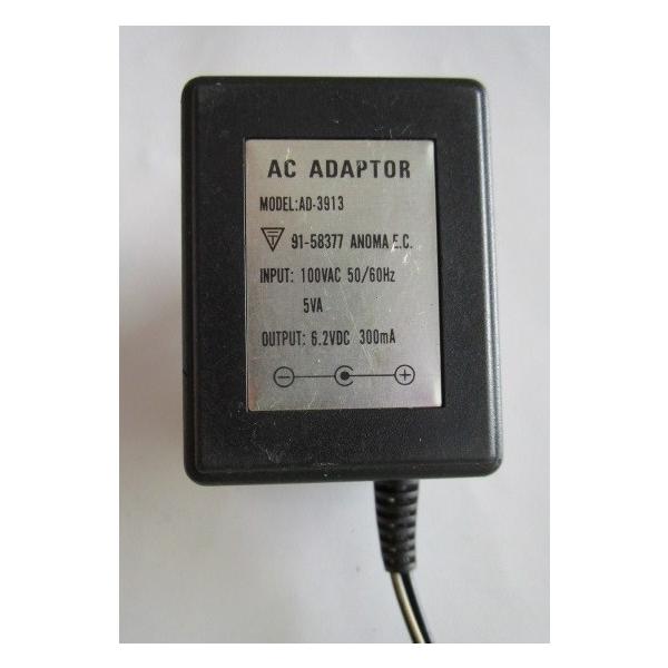 ( 中古品/現品)容量：5VA一次電圧：AC100V二次電圧：DC6.2V(300mA)周波数：50/60Hz配線の長さ：約/190ｃｍ使用する際は記載してある容量の確認をしてご利用ください。文字数制限がある為、以降はパソコンでご覧になって...