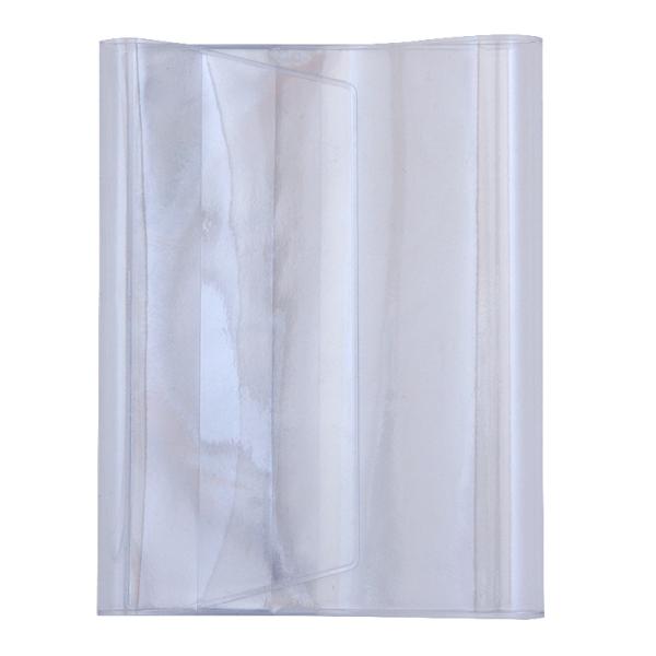 御朱印帳を水濡れ、汚れから守ります。200頁御朱印帳専用のビニールカバーです。片側(ポケット状)を御朱印帳の表紙(または裏表紙)に入れ、もう片側は帯状部分に差し込むタイプです。ボタン等の凹凸がなく、御朱印をいただく際にもカバーをはずすことな...