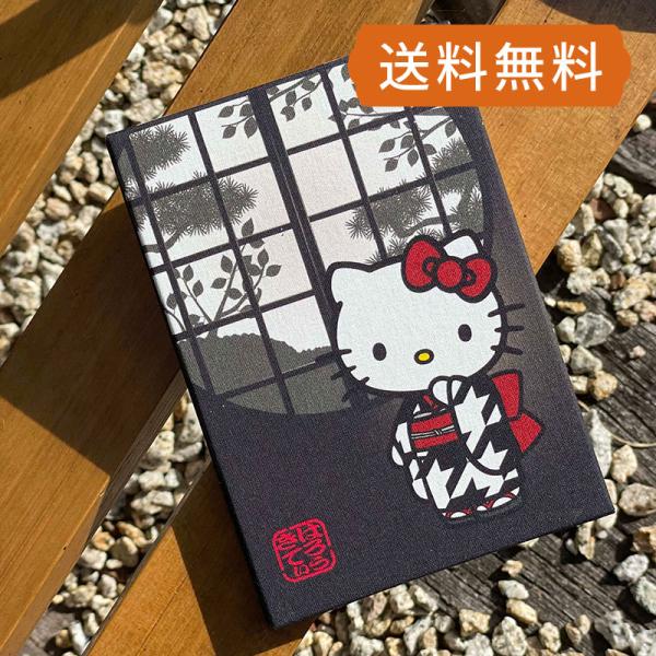 神社や寺院でご朱印を頂く帳面です。ホリーホックのキャラクターシリーズ御朱印帳。御朱印帳の紙は日本の多くの神社仏閣の御朱印帳で使用されております白色の和紙です。伝統技術を持つ職人が1冊1冊、手作りで蛇腹の御朱印帳を製本しております。ハローキテ...